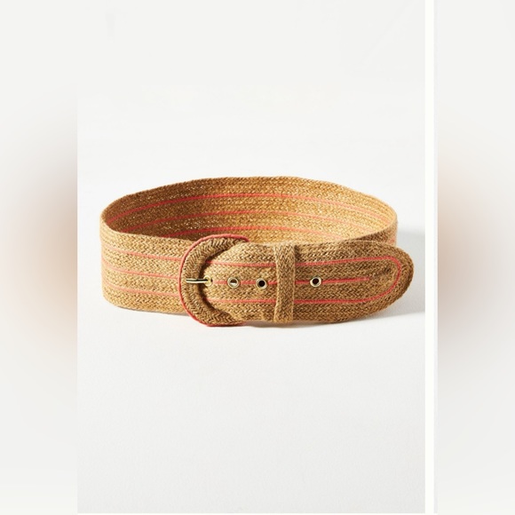 Anthropologie | Accessories | Anthropologie Jute Wide Waist Belt | Poshmark